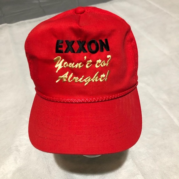 Accessories | Vintage 1996 Exxon Cap | Poshmark